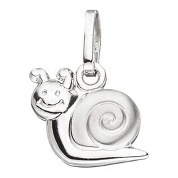 Kettenanh&auml;nger Jobo "Anh&auml;nger Schnecke", silber (silber 925), Schmuckanh&auml;nger, Damen, Silber 925 (Sterlingsilber), Kettenanh&auml;nger, 925 Silber