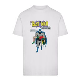 T-Shirt F4NT4STIC "Batman Robin Dies", Herren, Gr. 4XL, weiß, Obermaterial: 100% Baumwolle, regular fit, Rundhals, ohne Bündchen, Shirts, Official Merch