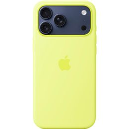 Apple Smartphone-Hülle "iPhone 17 Pro Max Silikon Case mit MagSafe", neongelb, Smartphones, Hüllen