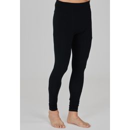 Thermohose WHISTLER "Bosco", Damen, Gr. M, US-Größen, schwarz, 67% Viskose, 28% Wolle, 5% Elasthan, unifarben, kurz, Hosen Lange Unterhose, mit antibakterieller Wirkung