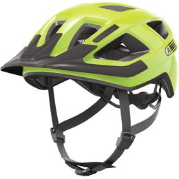 Fahrradhelm Abus "ADURO 3.0" Gr. M, gelb (signal gelb), Helme, M Kopfumfang: 52cm - 58cm