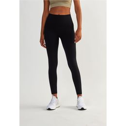 Trainingstights BESHAPED "Lift Me Up", Damen, Gr. L, US-Größen, schwarz, 90% Nylon, 10% Elasthan, unifarben, lang, Hosen, mit atmungsaktiver Eigenschaft