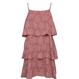N&uuml;mph Jerseykleid N&Uuml;MPH "N&uuml;mph DRESS NUALISA", Damen, Gr. 42, rosa (heather rose), Obermaterial: 100% Polyester, Kleider Jerseykleid