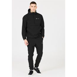 Sporthose Virtus "Jayson", Herren, Gr. M, US-Größen, schwarz, 88% Polyamid, 12% Elasthan, unifarben, lang, Hosen, mit 4-Wege-Stretchfunktion