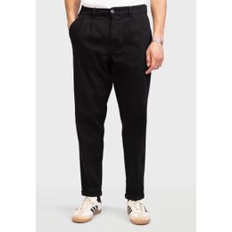 REDEFINED REBEL EST. 2013 Stoffhose REDEFINED REBEL "Redefined Rebel Pants RRJacko", Herren, Gr. XL, Normalgrößen, schwarz, 98% Baumwolle 2% Elasthan, regular fit, Hosen