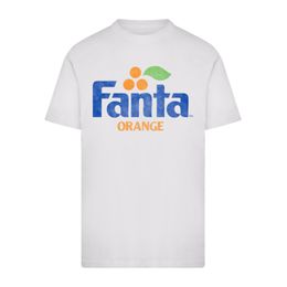 T-Shirt F4NT4STIC "Fanta Orange", Herren, Gr. 4XL, weiß, Obermaterial: 100% Baumwolle, regular fit, Rundhals, ohne Bündchen, Shirts, Official Merch