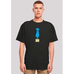 T-Shirt F4NT4STIC "Heidi From The Alps", Herren, Gr. 4XL, schwarz, Obermaterial: 100% Baumwolle, oversize, Rundhals, ohne Bündchen, Shirts, Nostalgie, Retro Print, Kinderserie