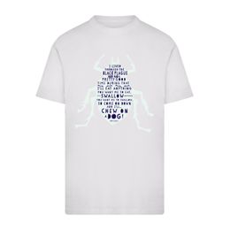T-Shirt F4NT4STIC "Beetlejuice Unisex Beetle", Herren, Gr. 4XL, weiß, Obermaterial: 100% Baumwolle, regular fit, Rundhals, ohne Bündchen, Shirts, Official Merch
