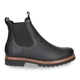 Chelseaboots Panama Jack "Burton Igloo C1", Herren, Gr. 45, schwarz, Nappaleder, Schuhe, mit kuscheligem Lammfellfutter