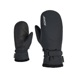 Skihandschuhe Ziener "ZI-lady 1336-0", Damen, Gr. L, schwarz, Kunstfaser, Handschuhe