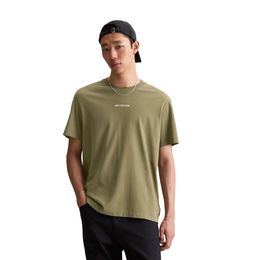 Marc O'Polo T-Shirt MARC O'POLO DENIM "aus soft-touch Bio-Baumwolle", Herren, Gr. L, oak ash, Obermaterial: 100% Baumwolle, unifarben, relaxed fit, Rundhals, normaler Saum, Shirts