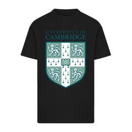 T-Shirt F4NT4STIC "University Of Cambridge Shield", Herren, Gr. 4XL, schwarz, Obermaterial: 100% Baumwolle, regular fit, Rundhals, ohne Bündchen, Shirts, Official Merch