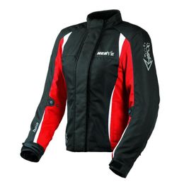 Nerf Motorradjacke NERVE "Unique" Gr. 38, rot, Jacken, Damen, 38, Obermaterial: 100% Polyester. Innenseite: 100% Polyester