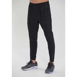Sporthose Virtus "Kodos", Herren, Gr. L, EURO-Größen, schwarz, 90% Polyester, 10% Elasthan, unifarben, lang, Hosen, aus elastischem 4-Wege-Stretch
