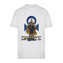 T-Shirt F4NT4STIC "Black Adam Dr. Fate", Herren, Gr. 4XL, weiß, Obermaterial: 100% Baumwolle, regular fit, Rundhals, ohne Bündchen, Shirts, Official Merch