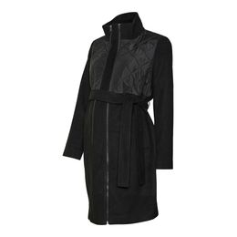 MAMALICIOUS Between-Seasons Coat 'MLVilma' female Black size XXL