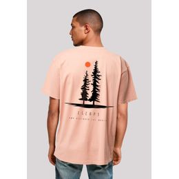 F4NT4STIC Herren T-Shirt "Oversize Escape Discover the World Pinetree"amber, Gr. XL, Obermaterial: 100% Baumwolle, Shirts, Discover the World