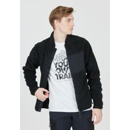 Fleecejacke WHISTLER "Bear", Herren, Gr. M, schwarz, 100% Polyester, unifarben, normal, ohne Ausschnitt, Jacken Fleecejacke, aus atmungsaktivem Material