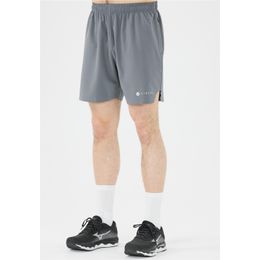Shorts Virtus "Spier", Damen, Gr. XXL, US-Gr&ouml;&szlig;en, grau, 90% Polyester, 10% Elasthan, unifarben, kurz, Hosen Shorts, mit feuchtigkeitsregulierenden Eigenschaften