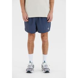 Shorts SOS "Whitsunday", Herren, Gr. L, US-Gr&ouml;&szlig;en, grau (grau, blau), 100% Polyamid, unifarben, Hosen Shorts, aus atmungsaktivem und leichtem Material