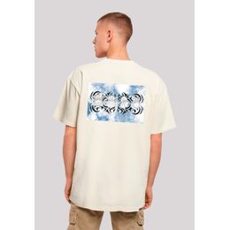 T-Shirt F4NT4STIC "Wickie und die starken M&auml;nner Turn Your Head", Damen, Gr. 3XL, beige (sand), Obermaterial: 100% Baumwolle, oversize, Rundhals, ohne B&uuml;ndchen, Shirts T-Shirt, Retro, Heroes of Childhood, TV Serie