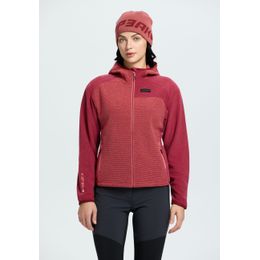 Icepeak Damen Outdoorjacke "Icepeak Midlayer Bradgate"hellrot, Gr. S, 100% Polyester, Jacken