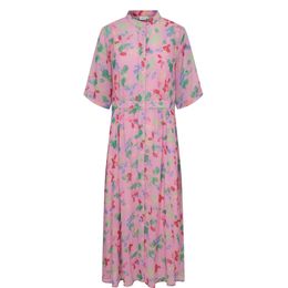 Nümph Jerseykleid NÜMPH "Nümph Dress NUKYNDALL", Damen, Gr. 34, lila sachet, Obermaterial: 100% Polyester, Kleider