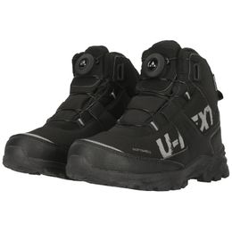 Winterboots WHISTLER "NOCARA Q-LOCK KIDS BOOT WP", Jungen, Gr. 31, schwarz, Synthetik, Schuhe Winterboots, Winterstiefel,Schn&uuml;rstiefel, Winterschuhe, wasserdicht