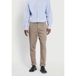 REDEFINED REBEL EST. 2013 Stoffhose REDEFINED REBEL "Redefined Rebel Pants RRJacko", Herren, Gr. L, Normalgrößen, braun (walnut), 98% Baumwolle 2% Elasthan, regular fit, Hosen