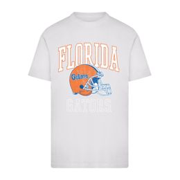T-Shirt F4NT4STIC "University Of Florida Football", Herren, Gr. 4XL, weiß, Obermaterial: 100% Baumwolle, regular fit, Rundhals, ohne Bündchen, Shirts, Official Merch