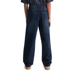 Marc O'Polo 5-Pocket-Jeans MARC O'POLO "aus Bio-Baumwolle", Jungen, Gr. 164, Normalgrößen, blau (dunkelblau denim), Obermaterial: 100% Baumwolle, unifarben, regular fit normal, Jeans