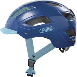Fahrradhelm Abus "HYBAN 2.0" Gr. M, blau (core blau), Helme, M Kopfumfang: 52cm - 58cm