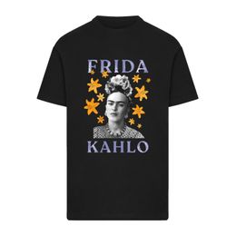 T-Shirt F4NT4STIC "Frida Kahlo Star Graphic", Herren, Gr. 4XL, schwarz, Obermaterial: 100% Baumwolle, regular fit, Rundhals, ohne Bündchen, Shirts, Official Merch