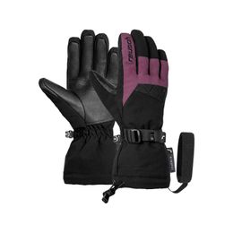 Skihandschuhe Reusch "Couloir R-TEX XT", Damen, Gr. 10.5, schwarz, lila, 90% Polyester, 10% Polyurethan, mehrfarbig, Handschuhe, mit wind- und wasserdichter R-TEX XT Membran