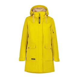 Funktionsparka Icepeak "Icepeak ALPENA", Damen, Gr. 36, gelb, Obermaterial: 100% Polyester, Jacken, Topseller