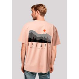 F4NT4STIC Herren T-Shirt "Oversize Escape Discover the World Forest"amber, Gr. S, Obermaterial: 100% Baumwolle, Shirts, Discover the World