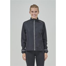 Laufjacke Endurance "Shela", Damen, Gr. 46, schwarz, 100% Polyester, unifarben, normal, ohne Ausschnitt, Jacken, mit hoher Atmungsaktivit&auml;t