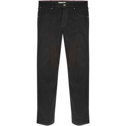 Regular-fit-Jeans Wrangler "Authentic Regular", Herren, Gr. 34, L&auml;nge 30, schwarz (schwarz rinse), Denim/Jeans, Obermaterial: 98% Baumwolle, 2% Elasthan, regular fit lang, Jeans