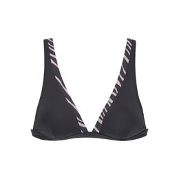 Lascana Bikinitop Damen Größe 70 pastellpink / schwarz