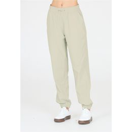 ENDURANCE ATHLECIA Sweathose ATHLECIA "Hero", Damen, Gr. 36, EURO-Größen, grau (hellgrau), 92% Nylon, 8% Elasthan, unifarben, lang, Hosen, mit 4-Wege-Stretchfunktion