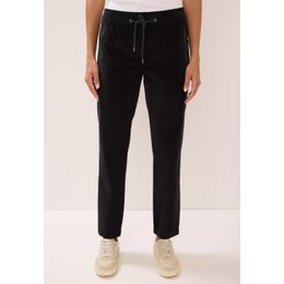 Cordhose Cecil, Damen, Gr. L, Länge 28, carbon grau, Cord, 98% Baumwolle, 2% Elasthan, unifarben, comfort fit normal, Hosen, Middle Waist