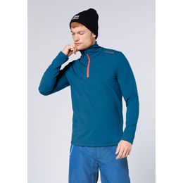 Strickfleece-Pullover Chiemsee, Herren, Gr. L, set sail, Obermaterial: 78% Polyester, 22% Elasthan, normal, Rundhals, Pullover