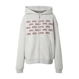 SHYX Zip-Up Hoodie female Grey size XXS