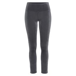 Lascana Leggings Damen Gr&ouml;&szlig;e XXS/XS schwarzmeliert