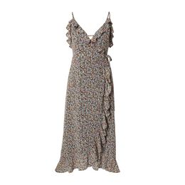 EDITED Kleid 'Benice' Damen Gr&ouml;&szlig;e 40 creme / lavendel / mandarine / schwarz