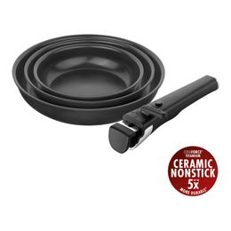 Zwilling Unlock Bratpfannenset 4-tlg, Aluminium