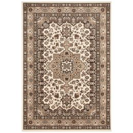 Hanse Home Flachwebeteppich Mirkan, Mehrfarbig, Beige, Kunststoff, orientalisch, rechteckig, 160x230 cm, Oeko-Tex&reg; Standard 100, f&uuml;r Fu&szlig;bodenheizung geeignet, in verschiedenen Gr&ouml;&szlig;en erh&auml;ltlich, pflegeleicht, strapazierf&auml;hig, Teppiche & B&ouml;den, Teppiche, Webteppiche