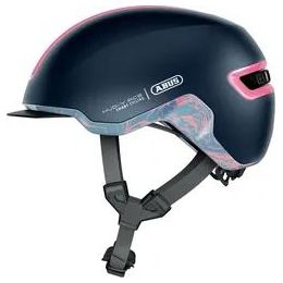 Fahrradhelm Abus "HUD-Y" Gr. L, blau (midnight blau), Helme, L Kopfumfang: 57cm - 61cm