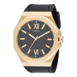 Guess Uhr 'Emperor' Herren Gr&ouml;&szlig;e One Size gold / schwarz