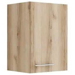 H&auml;ngeschrank Optifit "Bella", braun (wildeiche, wildeiche), B:40cm H:57,6cm T:34,6cm, Holzwerkstoff, Schr&auml;nke, H&auml;ngeschrank, Breite 40 cm, 1 T&uuml;r, 1 Einlegeboden